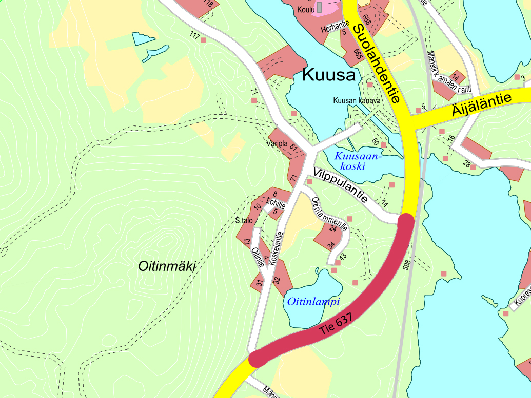 Kutsu vuorovaikutukseen: maantien liittymäjärjestelyt - Asukkaat